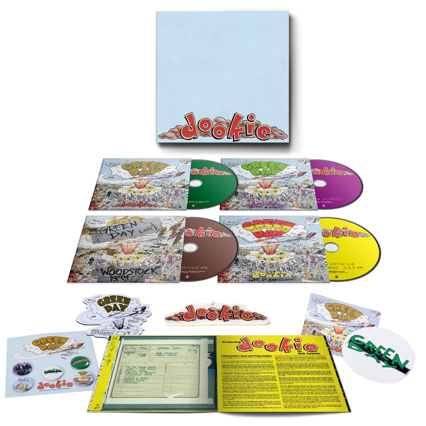 Dookie 30th Anniversary 4CD – Green Day