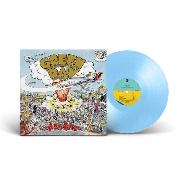 Dookie 30th Anniversary Baby Blue Single LP – Green Day