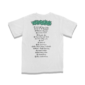 Kerplunk Flower Tracklist T-Shirt – Green Day